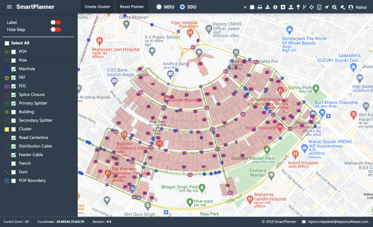Network Access: Fibre Optic Network Management & Planning Software
