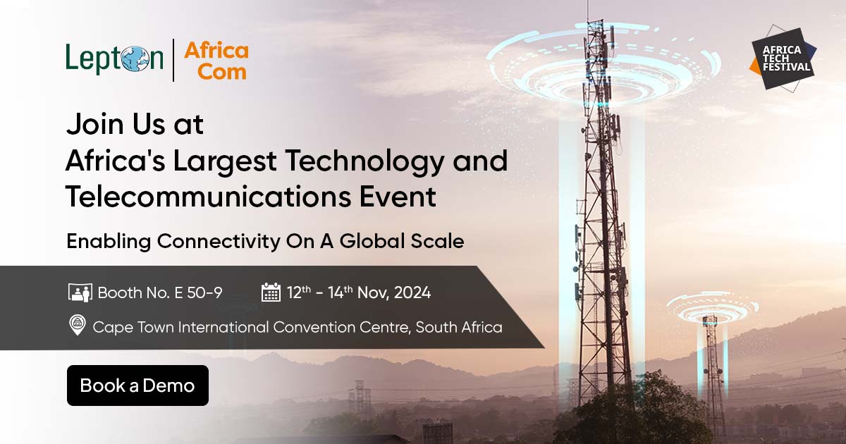 Lepton Software at AfricaCom 2024 – Shaping Future Telecom Connectivity
